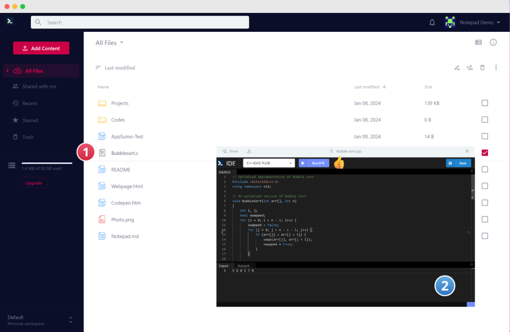 Create codes – Knowledgebase